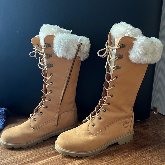 Timberland | Shoes | Timberland Kneehigh Womens Fashion Boots | Poshmark
